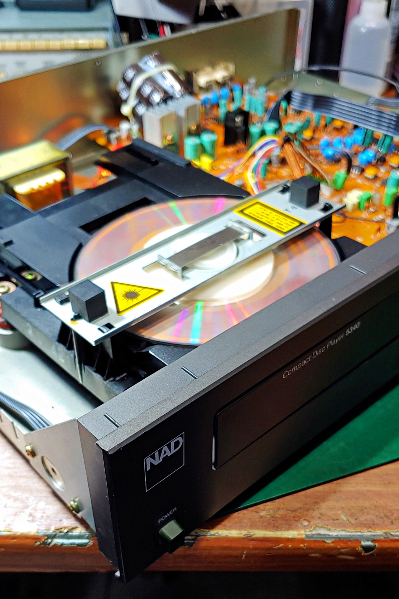 Maketune 갤러리 - ﻿Nad 5325, Inkel CD-2000R 정비